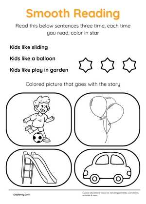 Smooth Reading Practice Worksheets | Cledemy.com