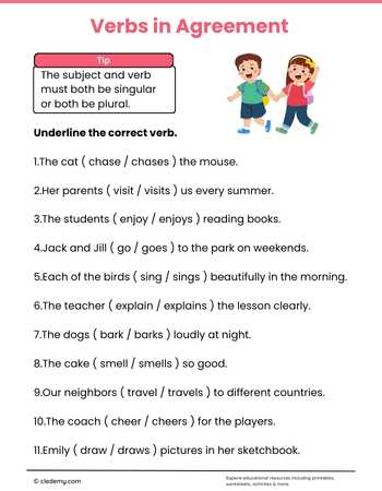 Pronoun Agreement Worksheets | Cledemy.com